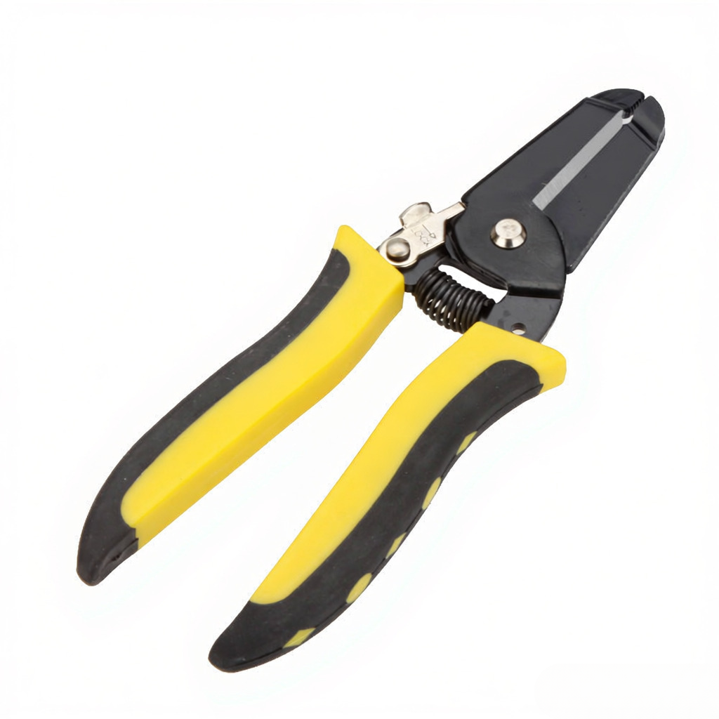 TU-2022 Инструмент для обрезки и обтягивания проводов, клещ для обрезки стальных кабелей, плоскогубцы для обтягивания 26-16AWG, металл, мини плоскогубцы для обтягивания, длина 180мм, вес 0.12кг, упаковка 24.5*9.5*1см, вес упаковки 133г, 1шт