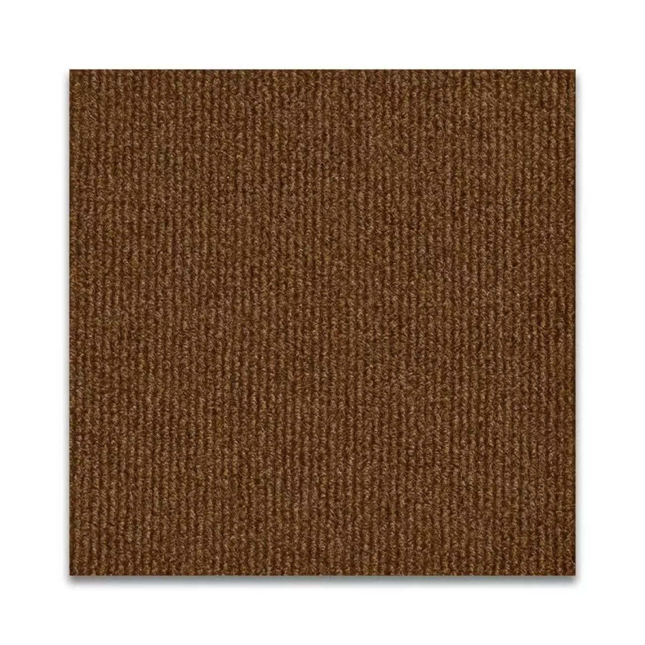 Плиточный ковер самоклеящийся 30×30 см, коричневый, 10 шт — морозостойкий, антискользящий, для гостиной и спальни