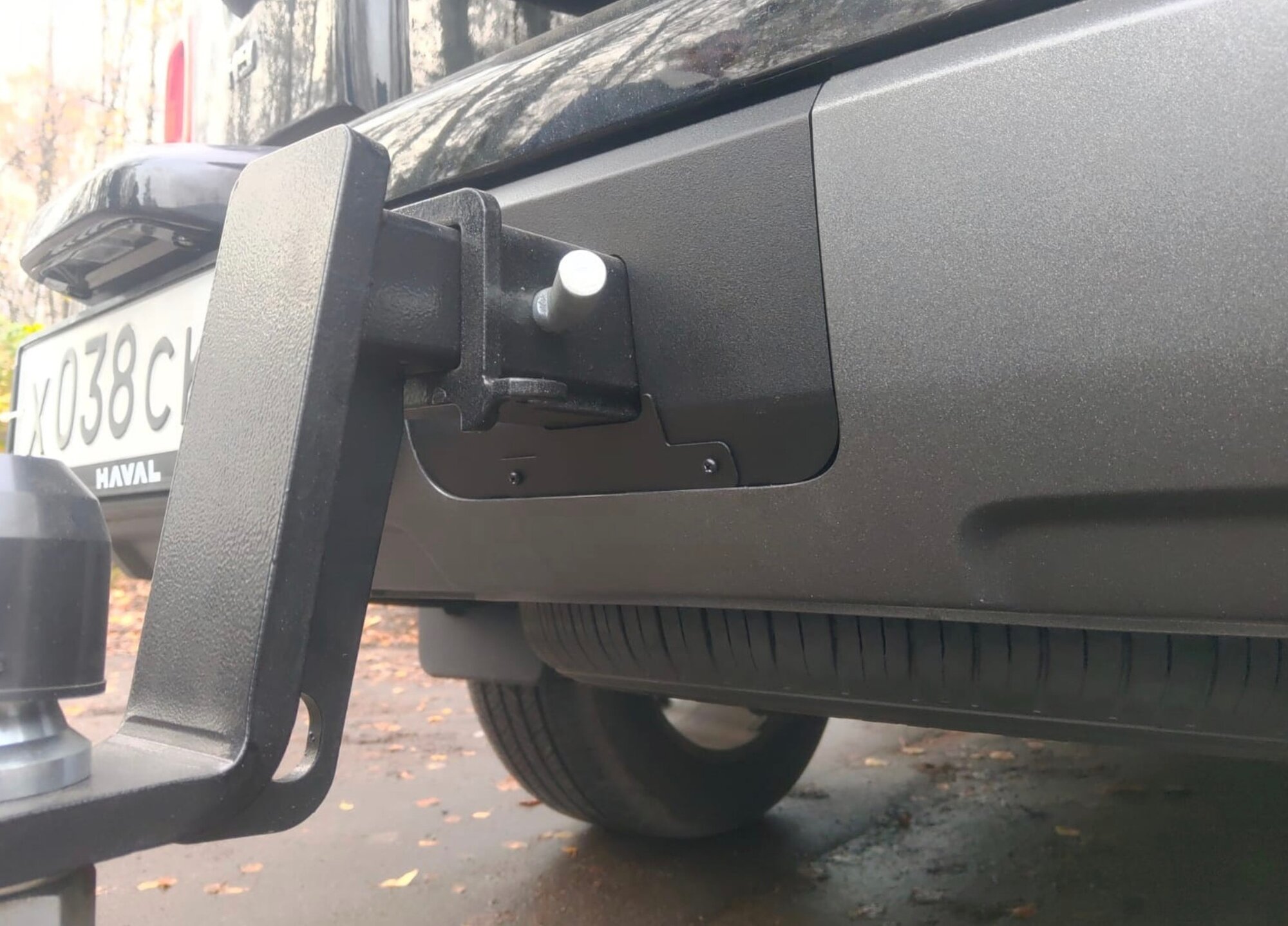 Фаркоп Бизон на Haval H9 2024- (паспорт и сертификат в комплекте)(без электрики) FA 0520-E