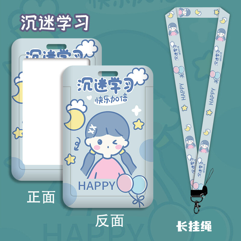 Держатель студенческой карты с шнурком для шеи, держатель ID, рабочий бейдж, карта питания, карта доступа в автобус и метро, оптовая продажа