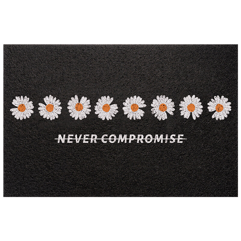 Коврик Never Compromise, антипролётный для входа, вырезаемый, размер 80x120см