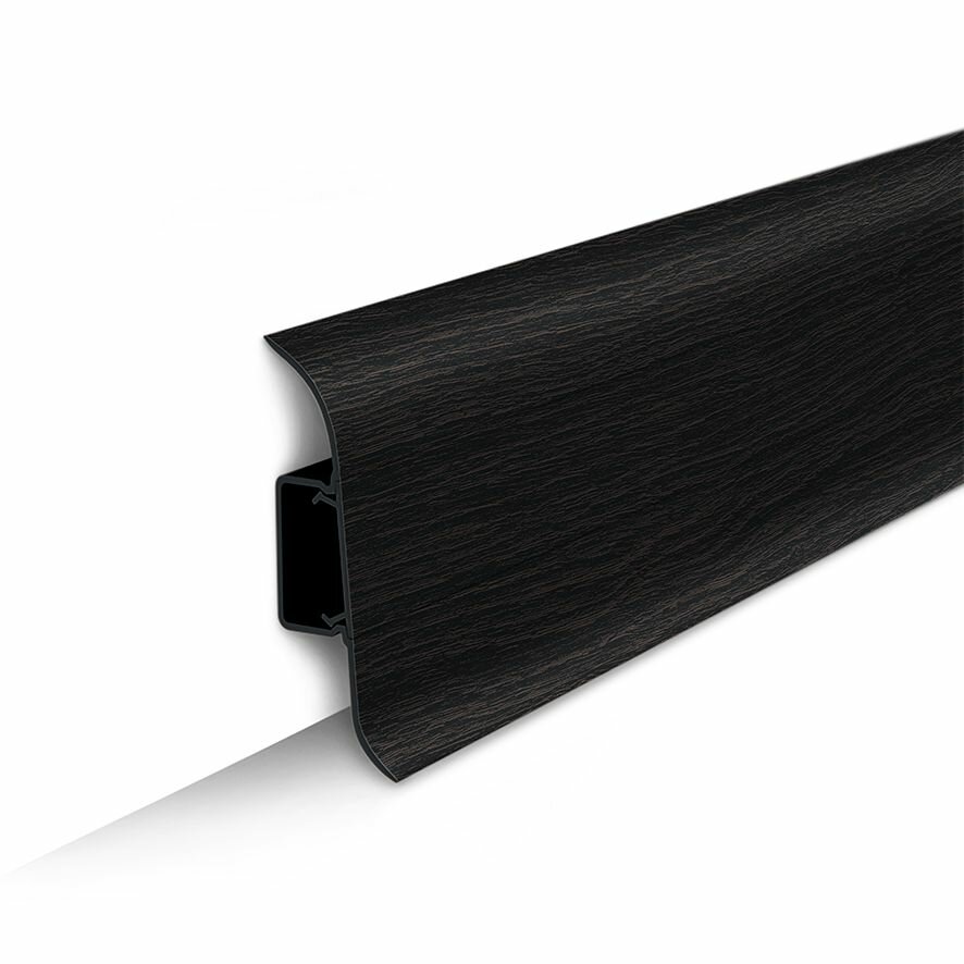 Плинтус IDEAL Классик, - 2200х 55 мм - 302 Венге черный- 1шт