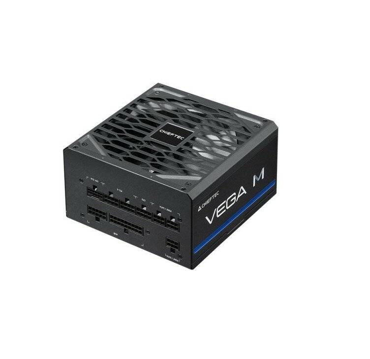 Блок питания Chieftec Vega M, 1000W, 80+ Gold, ATX3.1, черный, PPG-1000-C
