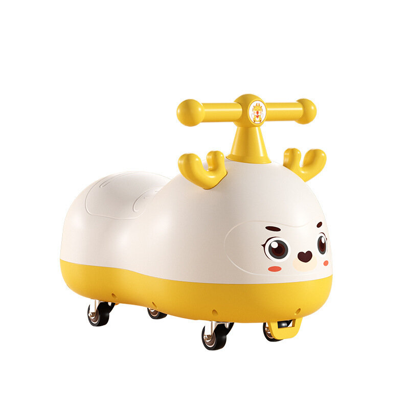 Детская машина с оленем для детей 1-3 лет, машина с арахисом, машина-йо-йо, подарок для мальчиков и девочек, антиопрокидывающаяся