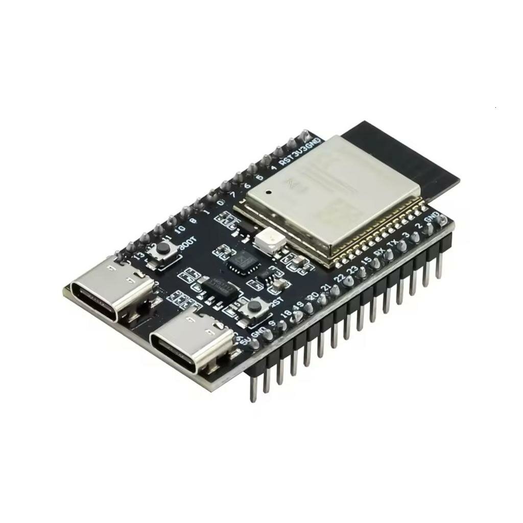 ESP32-C6-N16 с двойным USB-C, 16 МБ флэш-памяти, Сваренный