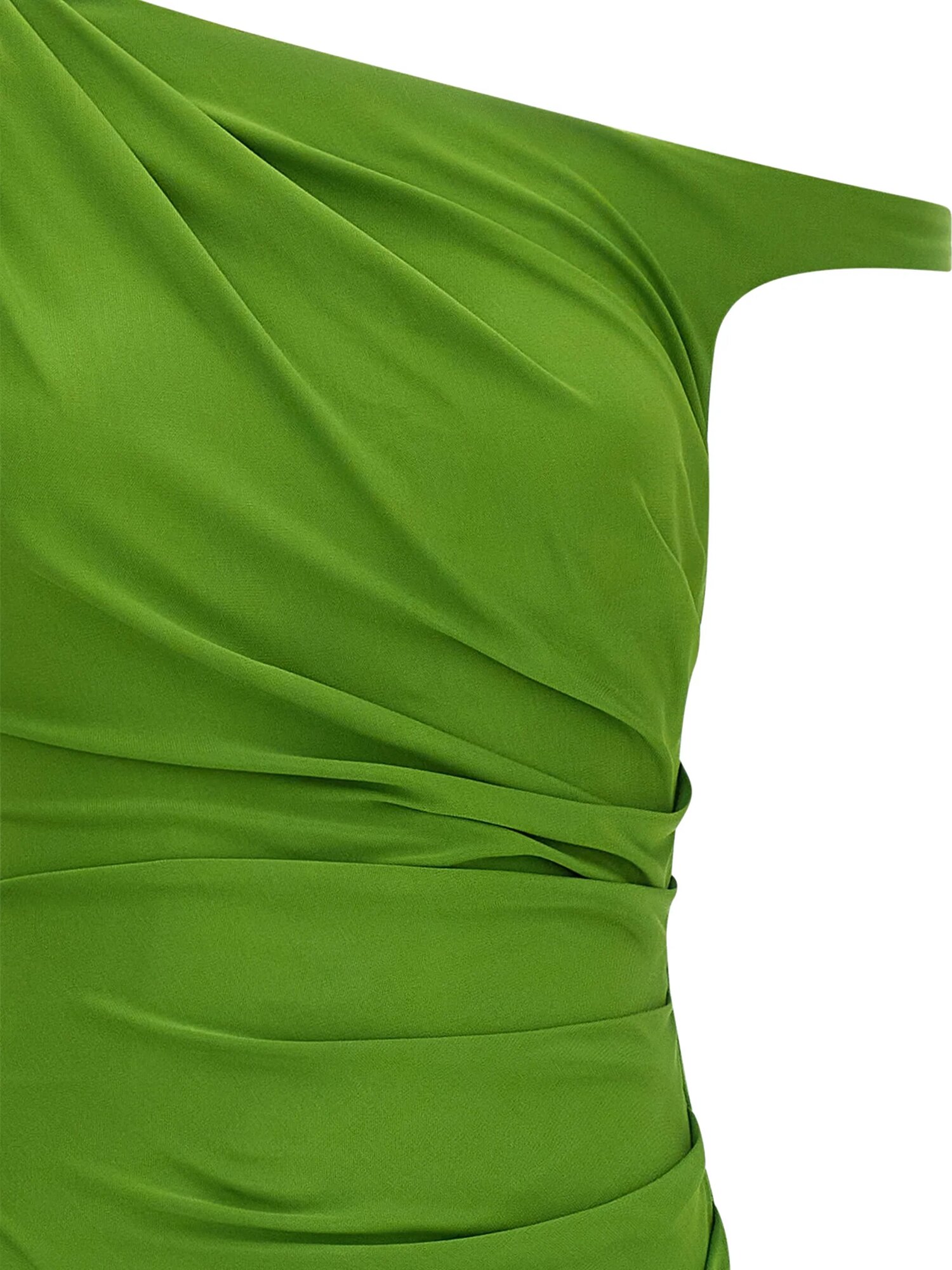 Платье Elisabetta Franchi Padded one-shoulder dress, размер 46 — фото 1