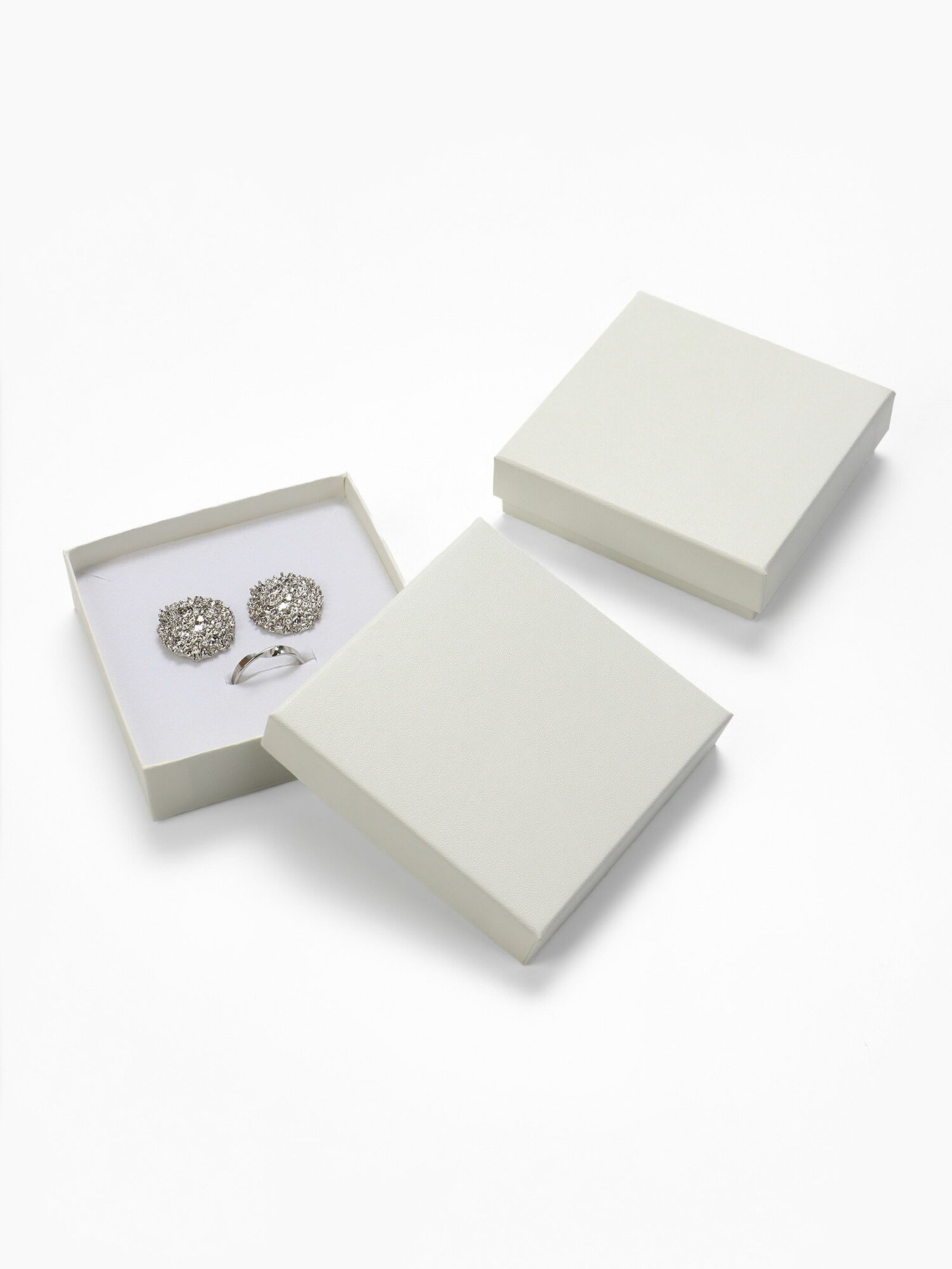 Коробочка подарочная под набор "Минимал", 9x9 см, белая, тематика праздника: универсальная тематика, 6 шт.