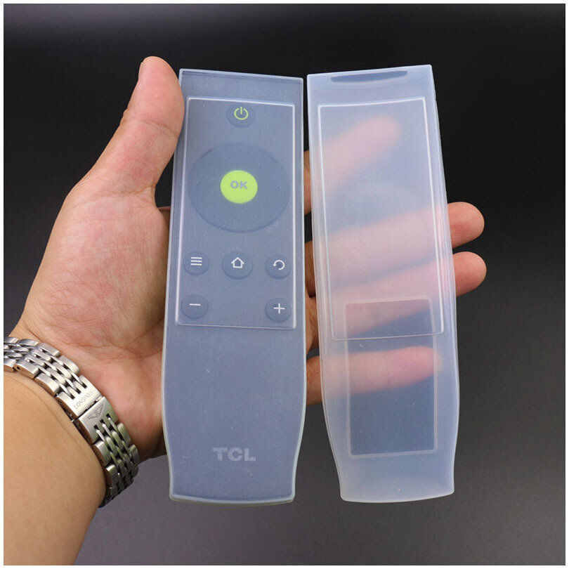 ✅Защитный чехол для телевизора, силиконовый чехол для пульта, прозрачный чехол для пульта, водонепроницаемый чехол для пульта кондиционера, антиударный, новый стиль