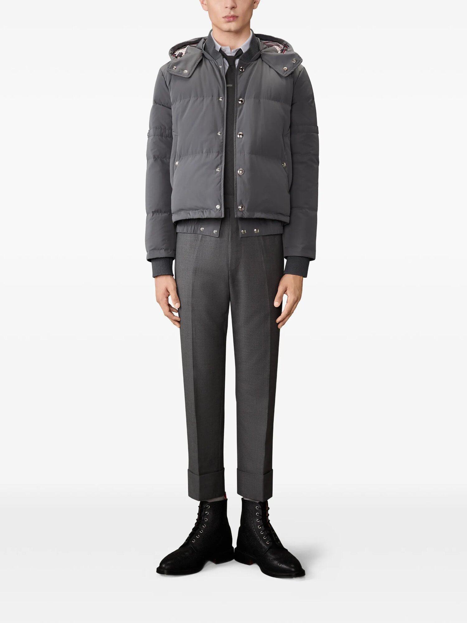 Куртка THOM BROWNE, размер 40, grey — фото 1