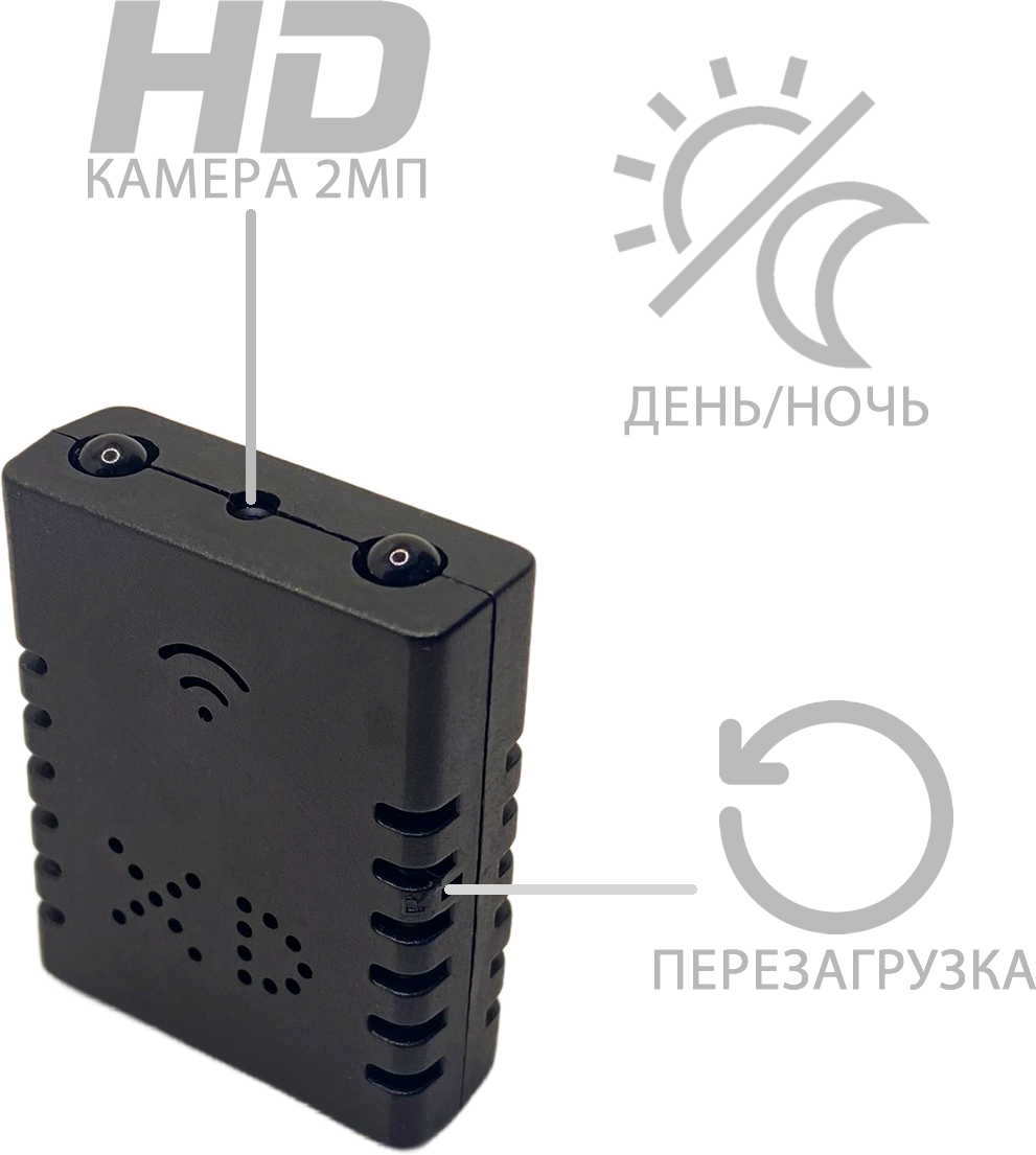 Мини камера wifi XD — фото 1