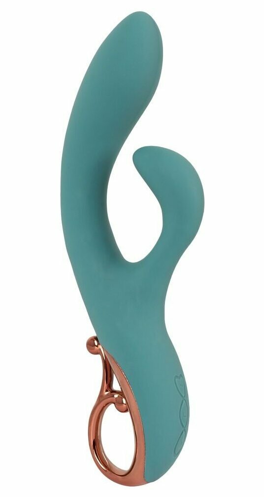 Бирюзовый вибратор-кролик The Magician Rabbit Vibrator 22,5 см Orion