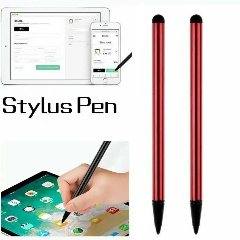 1-3 шт. стилус, универсальный стилус 2 в 1 для мобильного телефона Android, умный емкостный карандаш, планшет для рисования