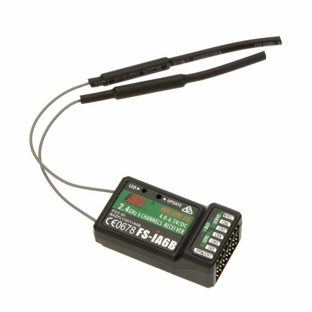 Flysky 2.4G FS-iA6B 6-канальный приемник с выходом PPM и портом iBus