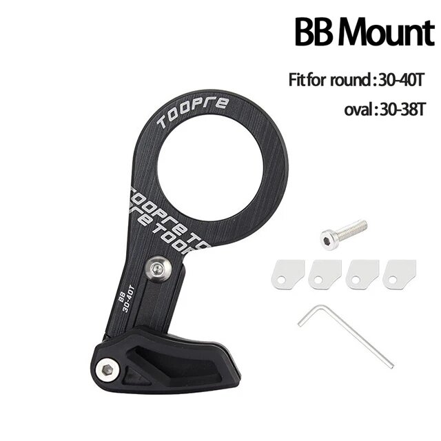 TOOPRE Система Цепного Привода MTB 1 Черный Черный, BB mount BLACK