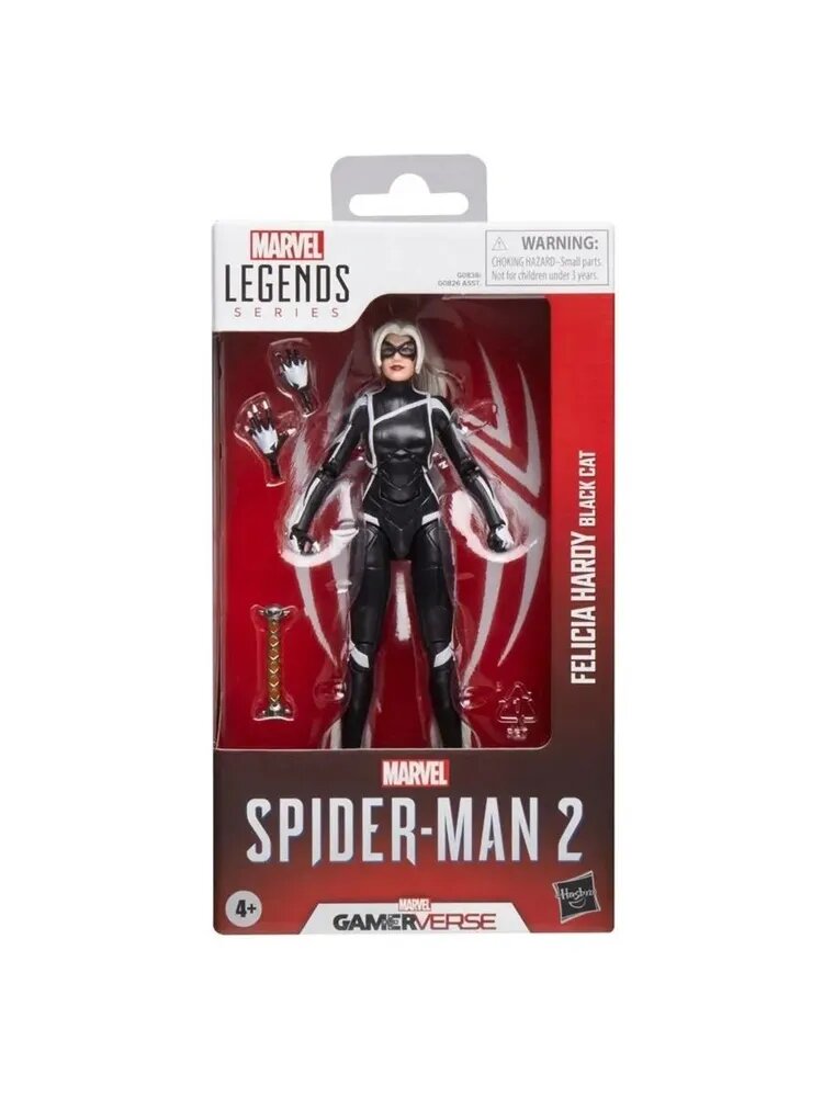 Фигурка Marvel Legends Series Spider-Man 2 Gamerverse Black Cat Felicia Hardy 4+