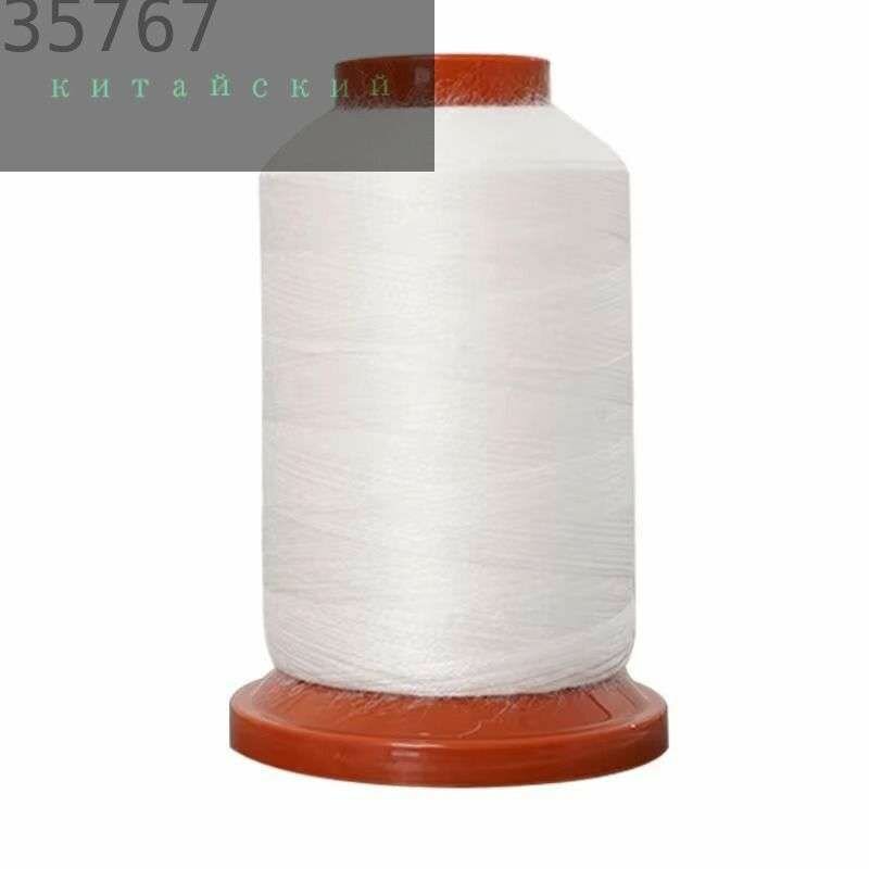 Водорастворимая белая швейная нить 40/2 (500/1000 метров) из винилона для квилтинга и намётки, исчезающая при стирке при 2085453