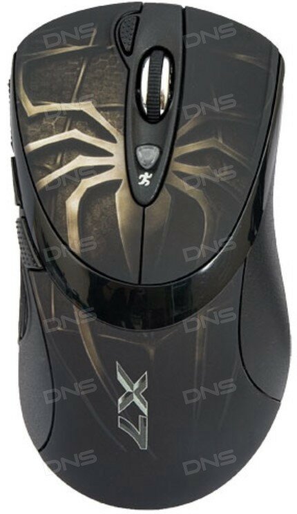 Мышь проводная A4Tech XL-747H черный