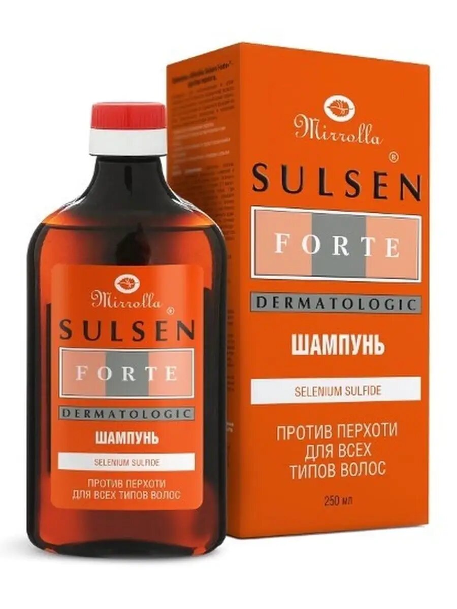 Mirrolla sulsen форте шампунь против пер