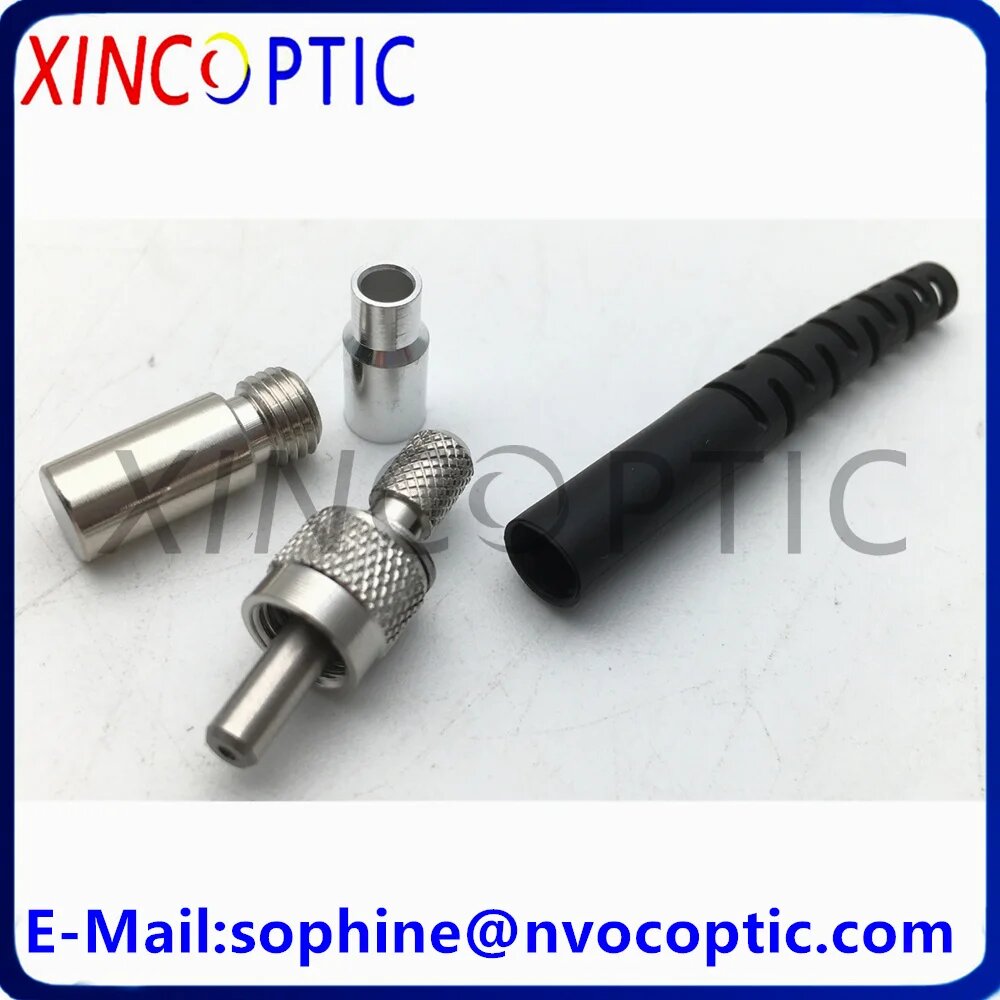 Оптоволоконный коннектор SMA905 R Metal Metal Boot
