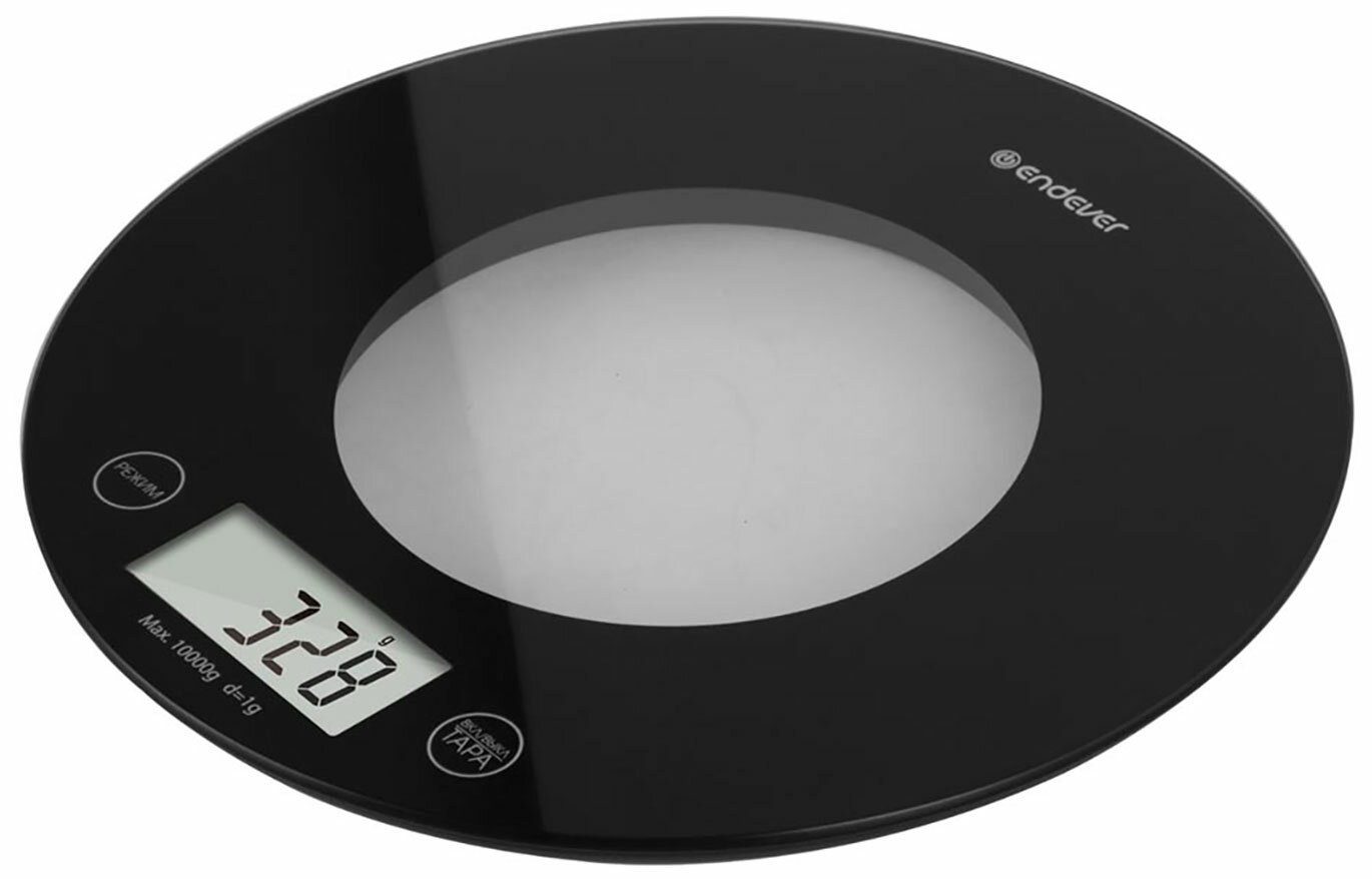 Кухонные весы Endever Chief-601, черный
