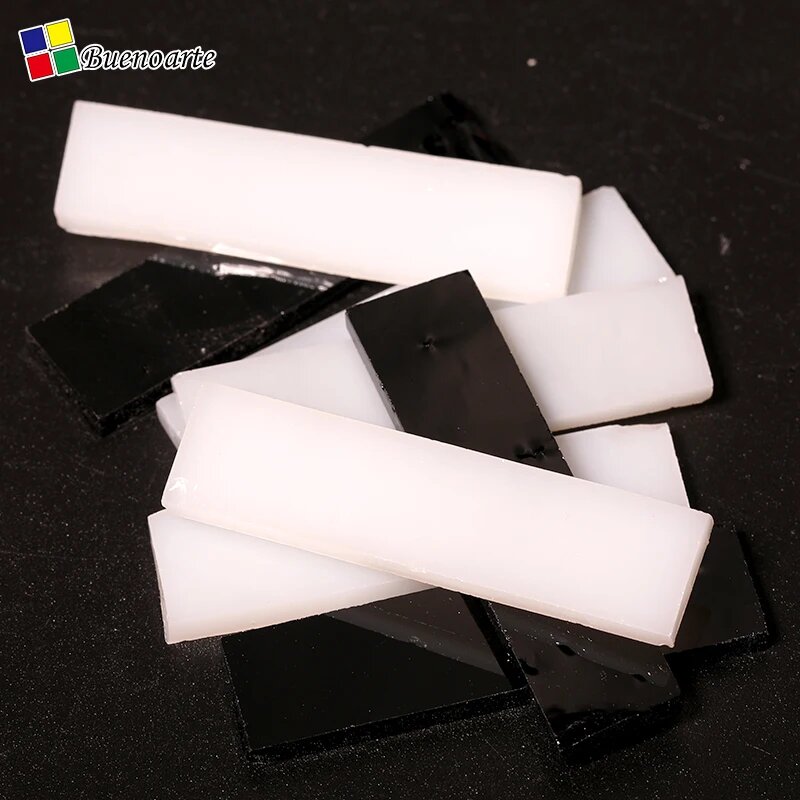 Витражное стекло для мозаики Буеноде Белый, SF100