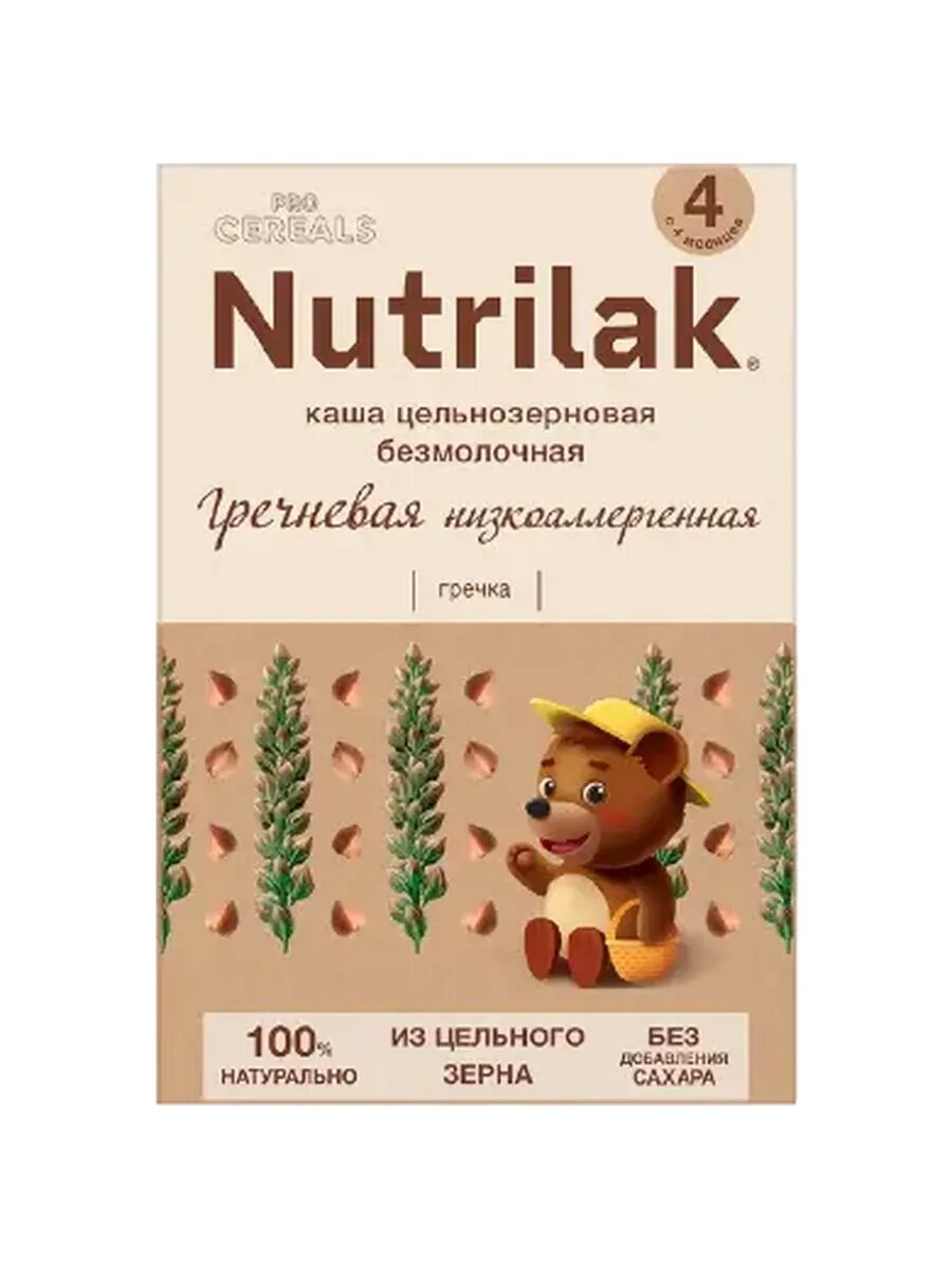 Нутрилак Премиум Каша безмолочная Гречневая 200г