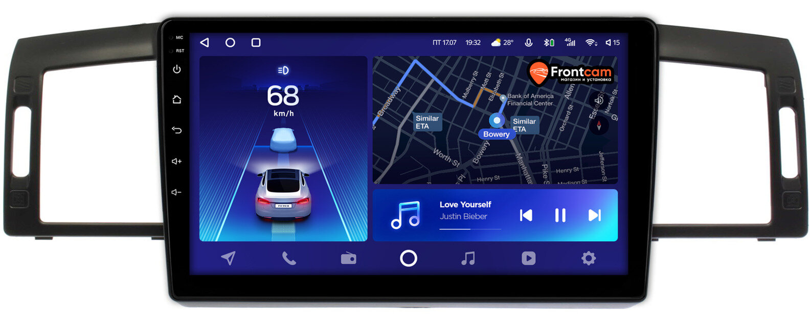Штатная магнитола Teyes CC2 PLUS 6/128 9" RM-9-1249 Infiniti M35, M45 2005-2010 Android 10 (4G-SIM, DSP, QLed)