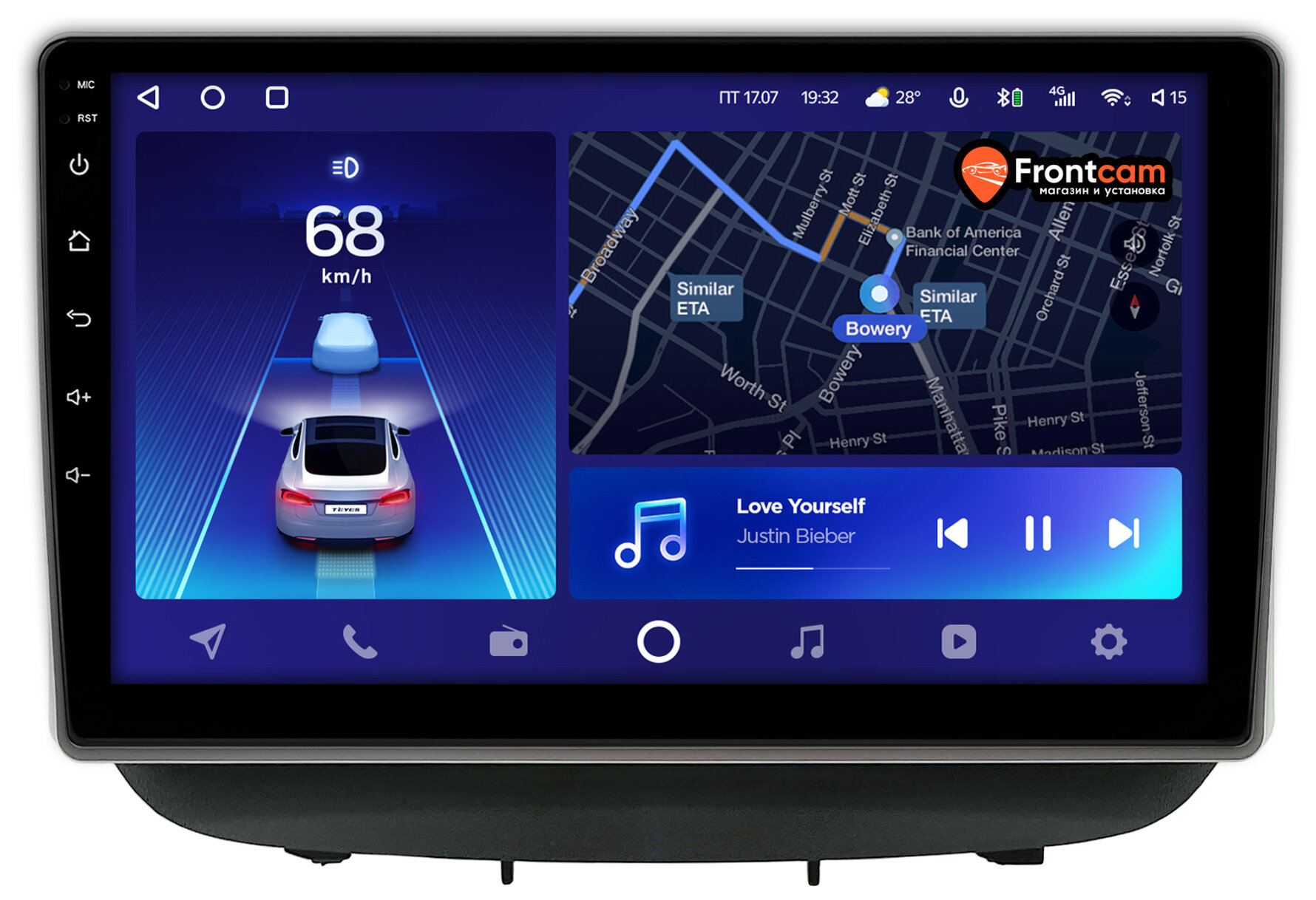 Штатная магнитола Chevrolet Onix 2 2019-2024 Teyes CC2 PLUS 6/128 10" RM-10-0069 Android 10 (4G-SIM, DSP, QLed)