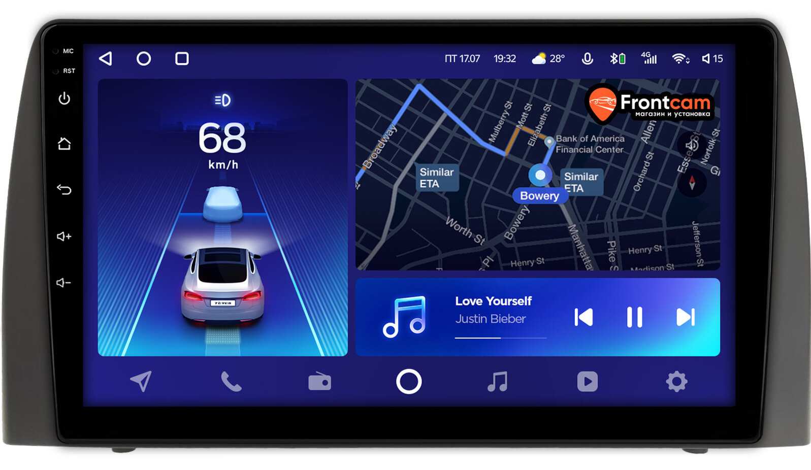 Штатная магнитола Mazda CX-5, CX-8 2021-2025 (левый руль) Teyes CC2 PLUS 4/64 10" RM-10-0401 Android 10 (4G-SIM, DSP, QLed)