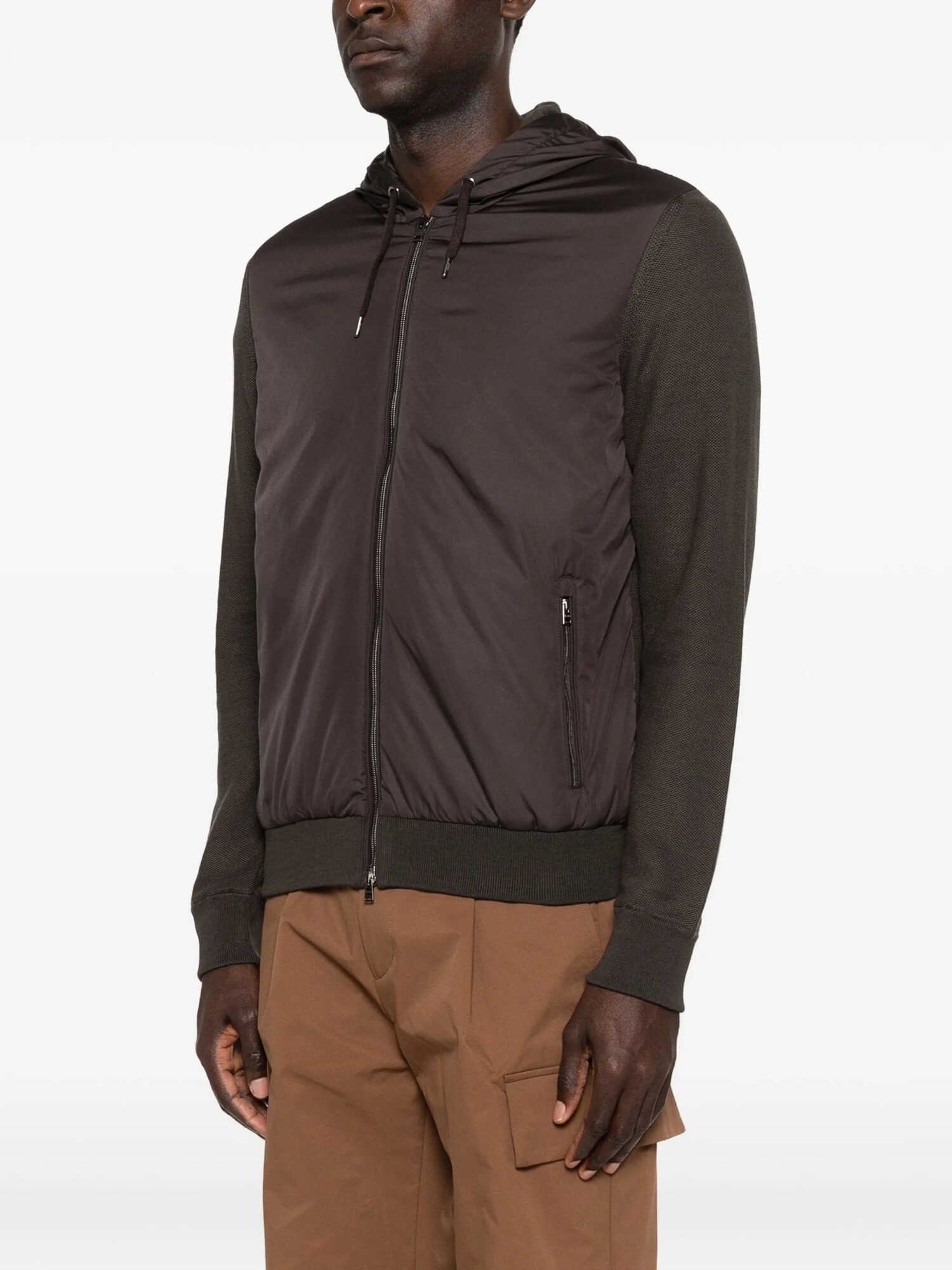 Куртка Herno Zip-up hooded jacket, размер 54 — фото 1