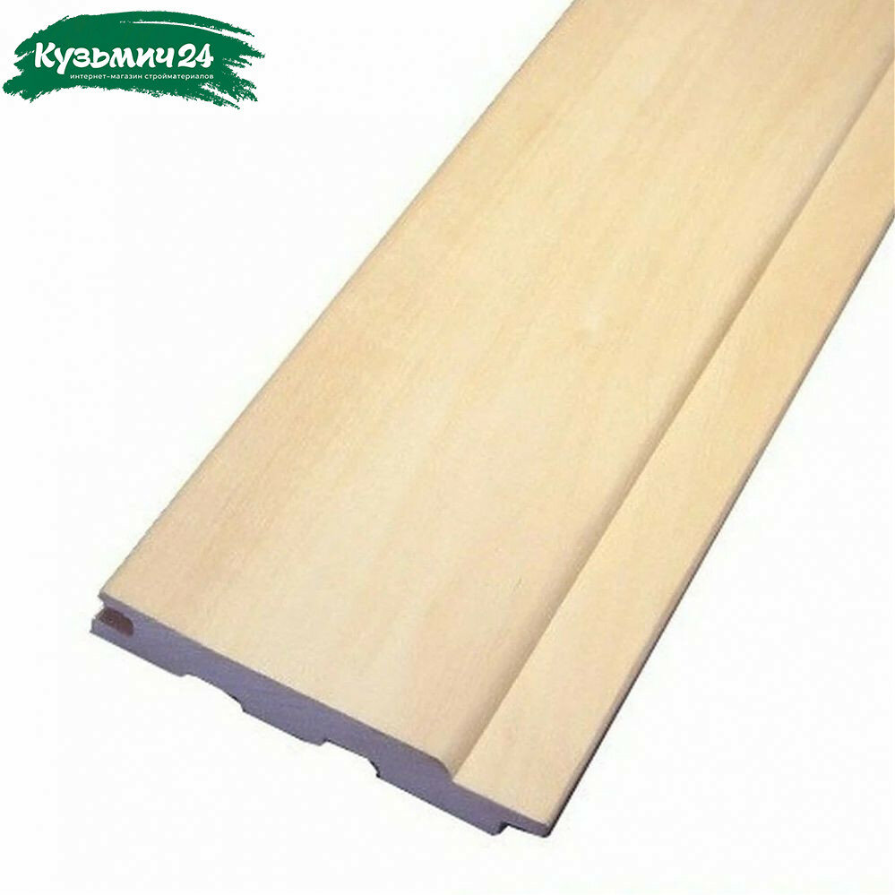 Вагонка Софтлайн, сорт А, Липа 15х96х1600 мм, для бани и сауны, в упаковке 10 штук