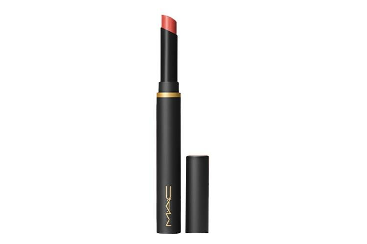 Помада женская MAC Black Wand Tulle Matte, матовая бархатистая, черная