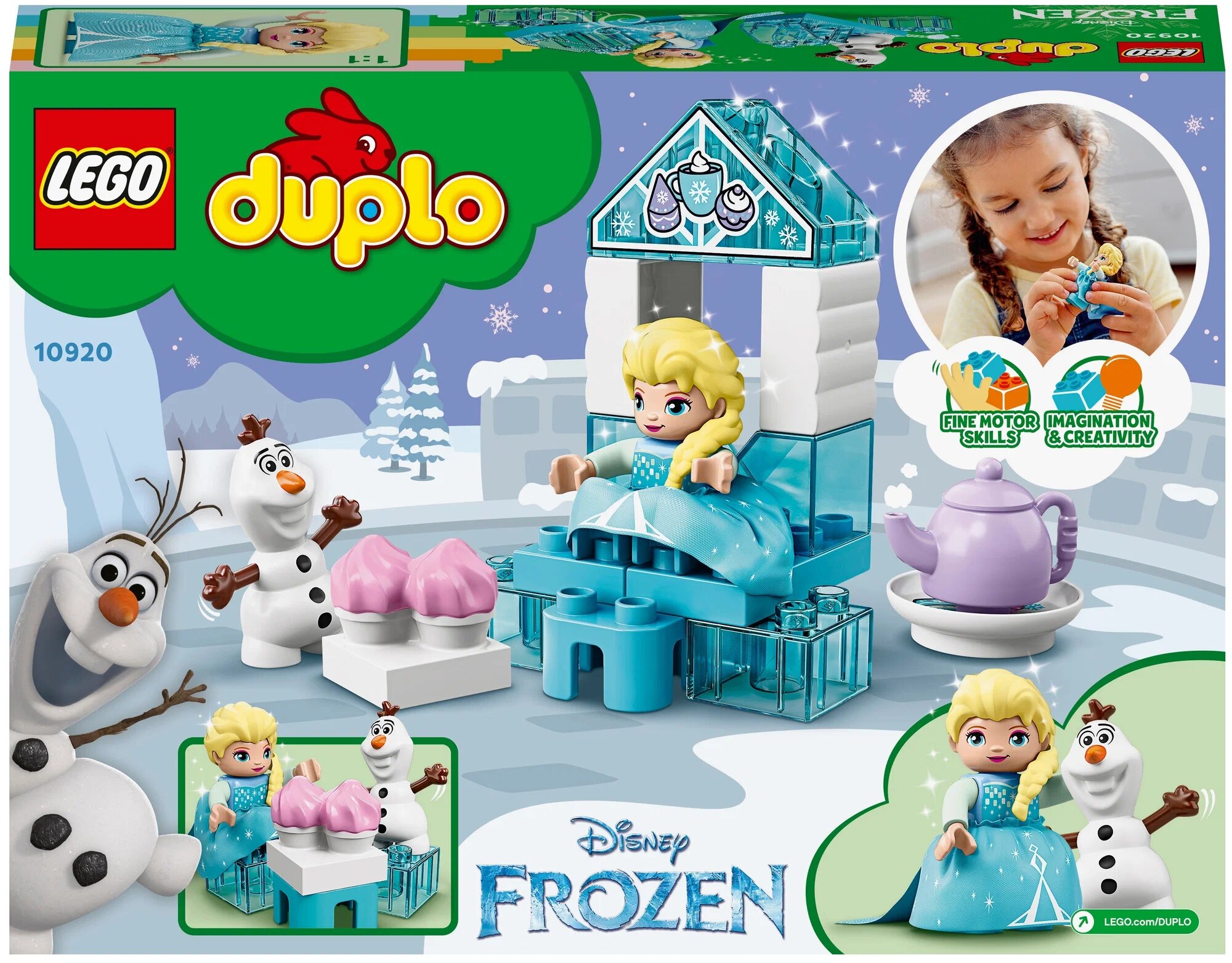 Конструктор LEGO Duplo Princess Чаепитие у Эльзы и Олафа - 10920