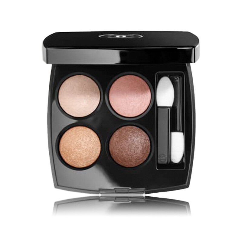 Тени для век пудра женские CHANEL Classic Four Colors, оттенок #79, легко наносится, долговечная