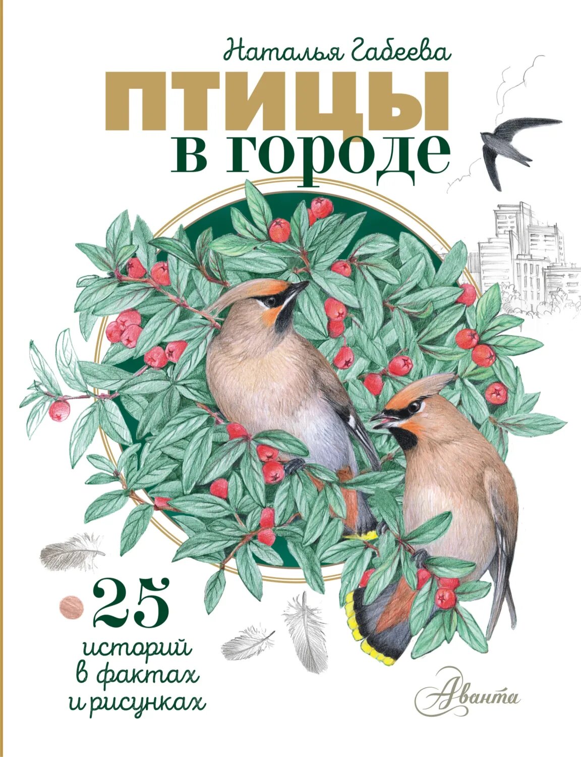 Птицы в городе. 25 историй в фактах и рисунках [Цифровая книга]