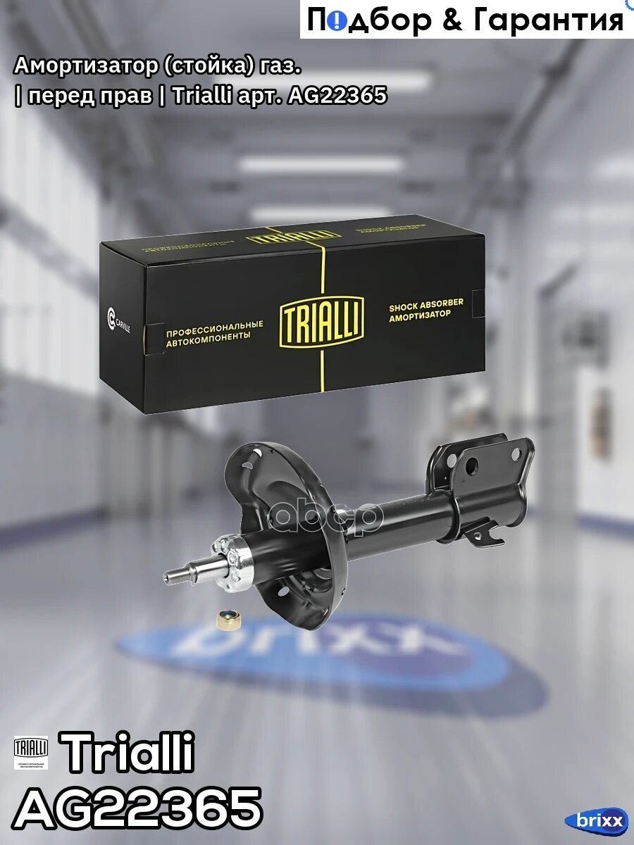 Амортизатор (стойка) газ. | перед прав | Trialli арт. AG22365