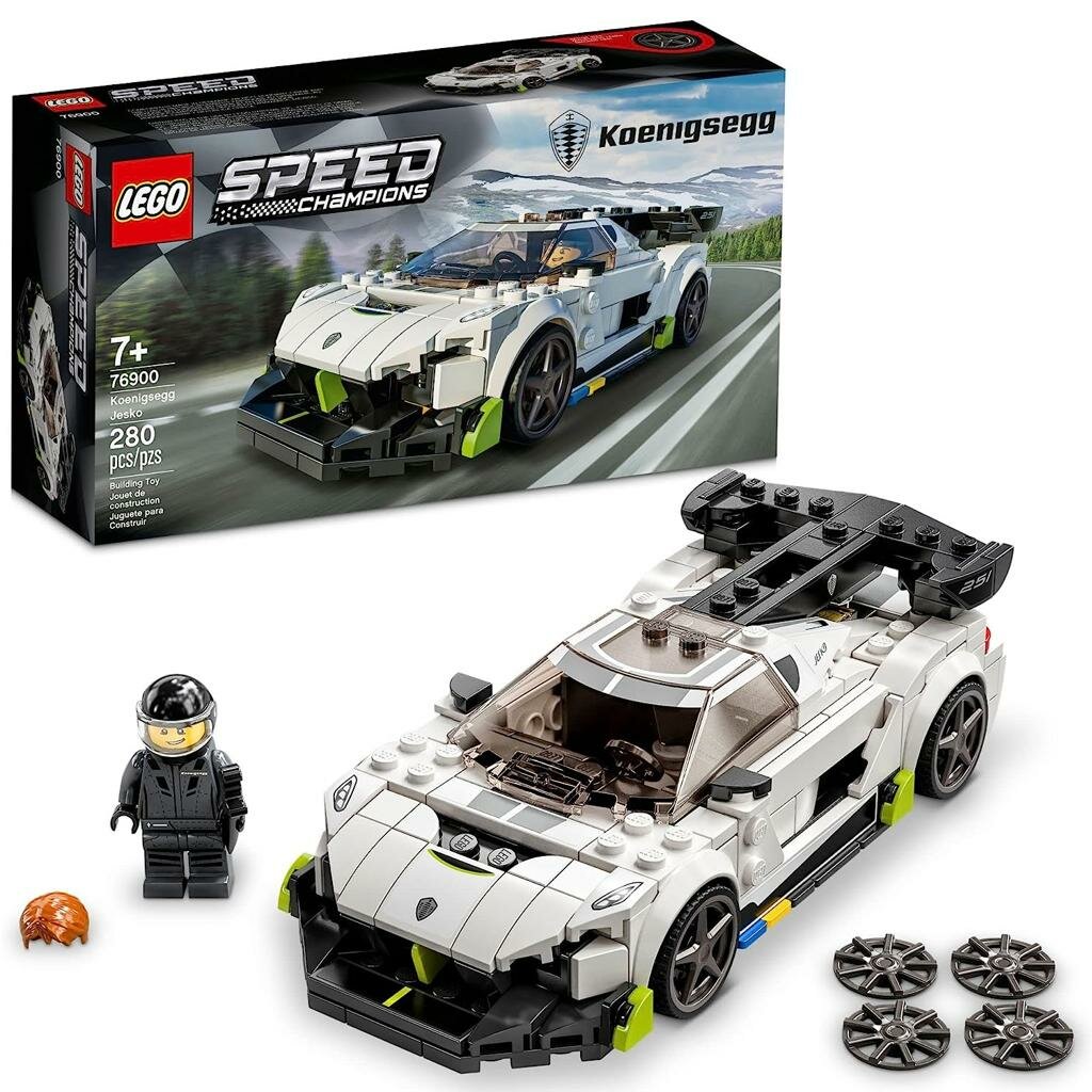 Конструктор LEGO Speed Champions Koenigsegg Jesko 76900, 6+ лет