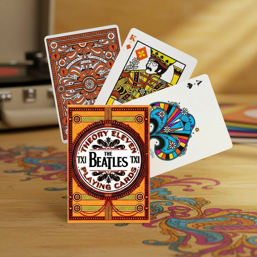 Карты "Theory11 The Beatles Orange"