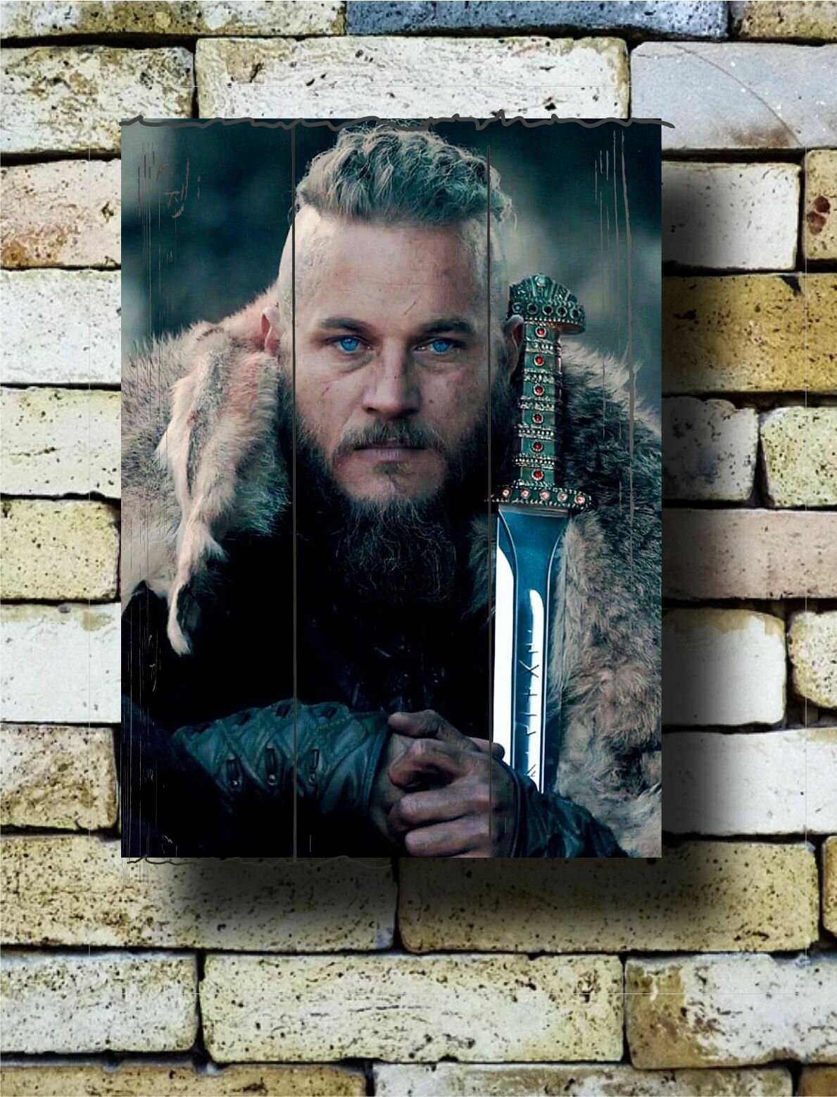Картина на досках "Викинги. Vikings"