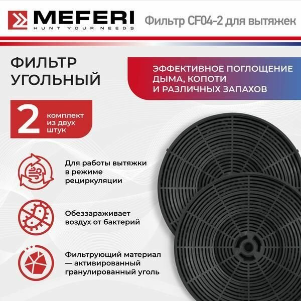 Фильтр для вытяжки MEFERI CF04-2