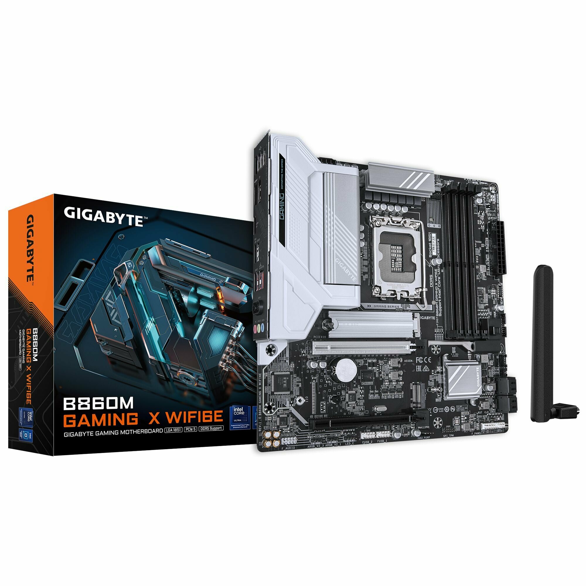Материнская плата Gigabyte B860M GAMING X WIFI6E