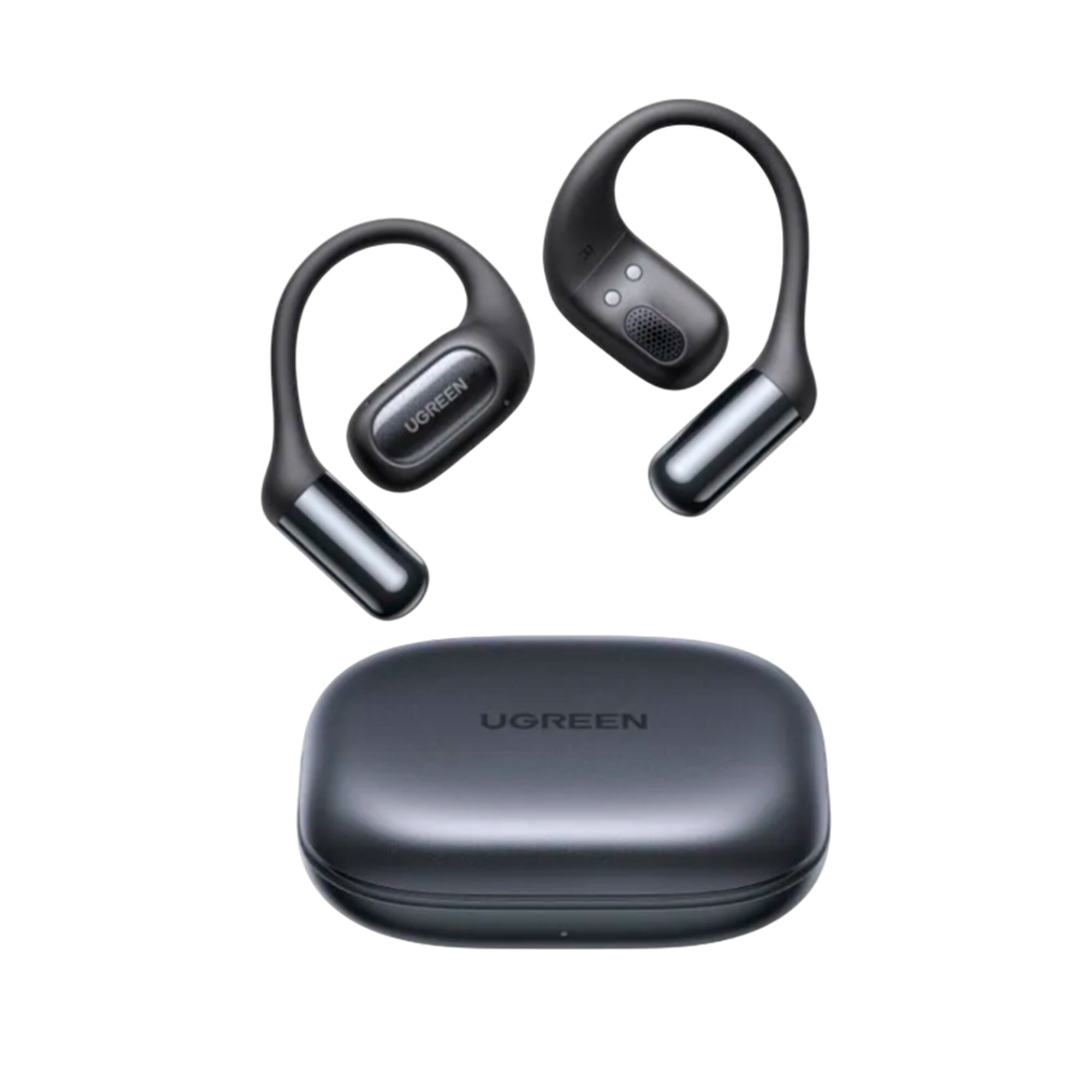 Спортивные накладные наушники Ugreen WS213 FitBuds Open-Ear black tws