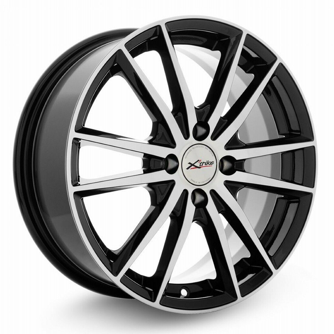 Диск X-trike X-129 6.5x16 4x100 ET48 DIA54.1 HSBFP, Lada Granta, Kalina, Priora
