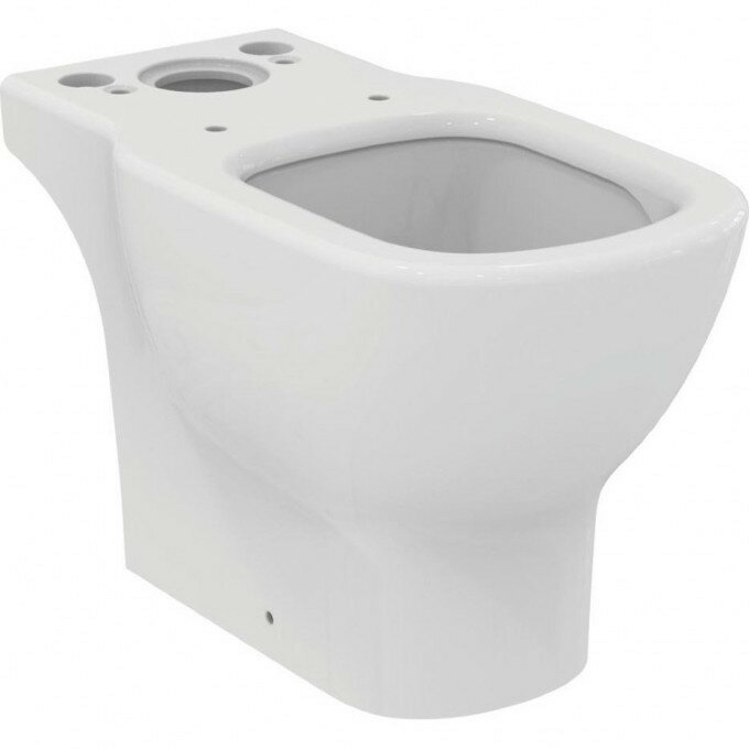 Ideal Standard T008701 Tesi Унитаз напольный унитаз, гор. выпуск, глубокий смыв, с крепежом