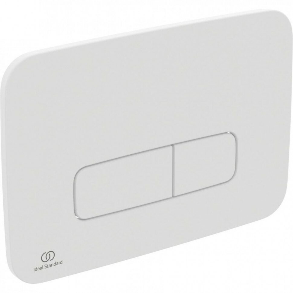 Панель смыва Ideal Standard OLEAS™ M3 механическая, двойной смыв, Silk White (Белый матовый)