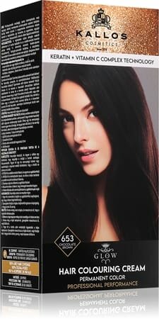 Краска для волос Kallos Glow Lasting Cream Colour, shine blond, 60 мл