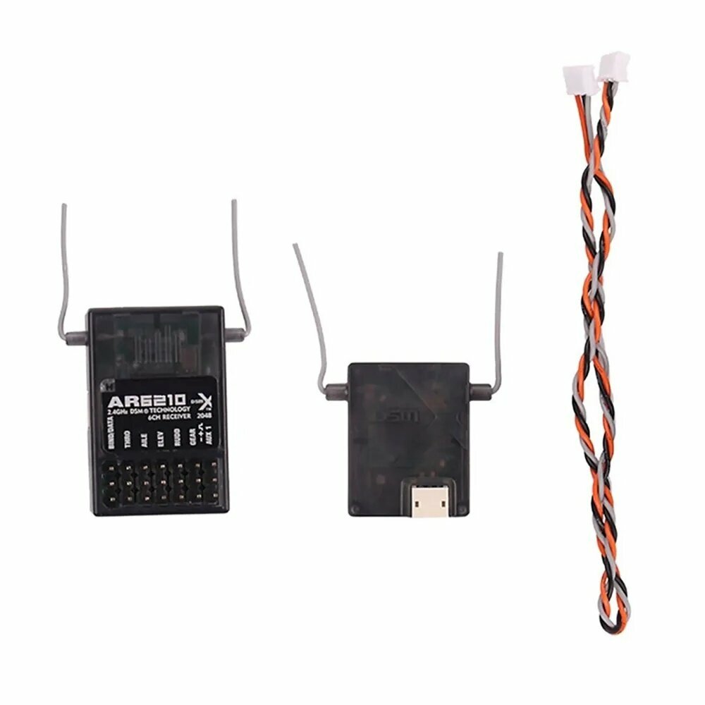Приемник AR6210 Для Самолета DSM2 DX6i DX7 DX8 AR9020 JR DSX7 DSX9