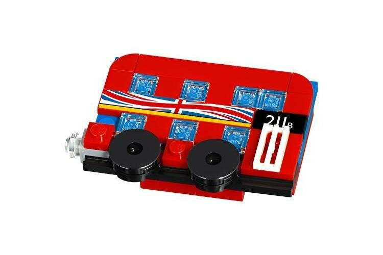Конструктор LEGO London Bus Fridge Magnet 853914 пластиковый, унисекс, 1 шт.