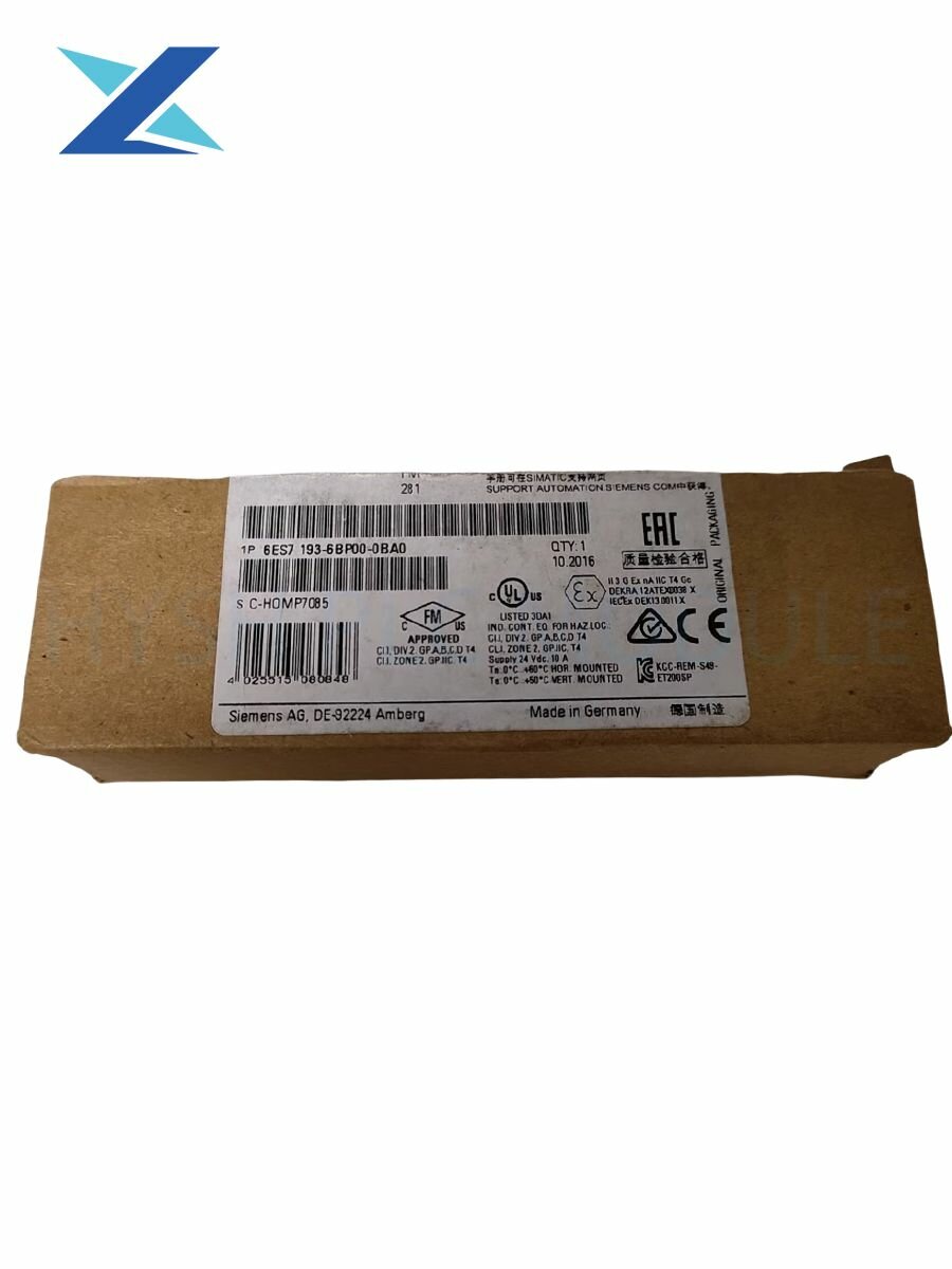 Новый Базовый модуль 6ES193-6BP00-0BA0