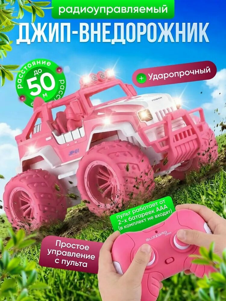 Радиоуправляемая большая машинка-джип